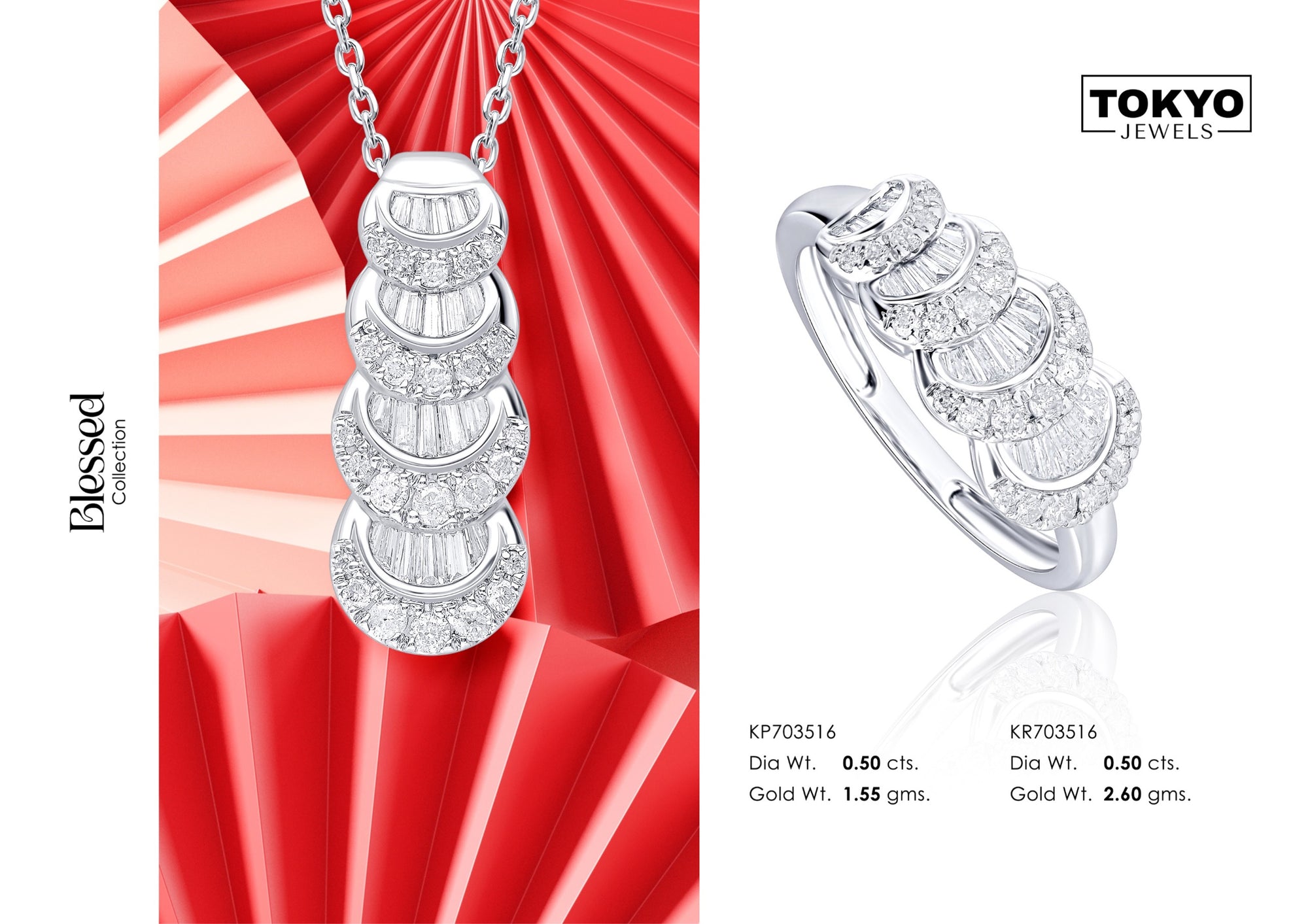 Tokyo Jewels Blessed Collection-Traditional Japanese Diamond Jewellery